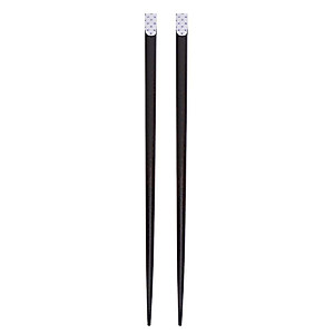 Wooden Chopsticks, Chopsticks Reusable, 1 Pair of Japanese Style Sakura Pattern Reusable Durable Wooden Chopsticks(bronze)