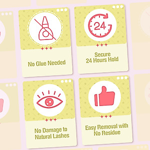 20 Pairs Lashes False Eyelashes Natural Look Wispy Cat Eye Mink Lashes Fluffy D Curl Fake Eye Lashes 3D Dramatic Long Thick Russian Strip Lashes Pack by Mavphnee