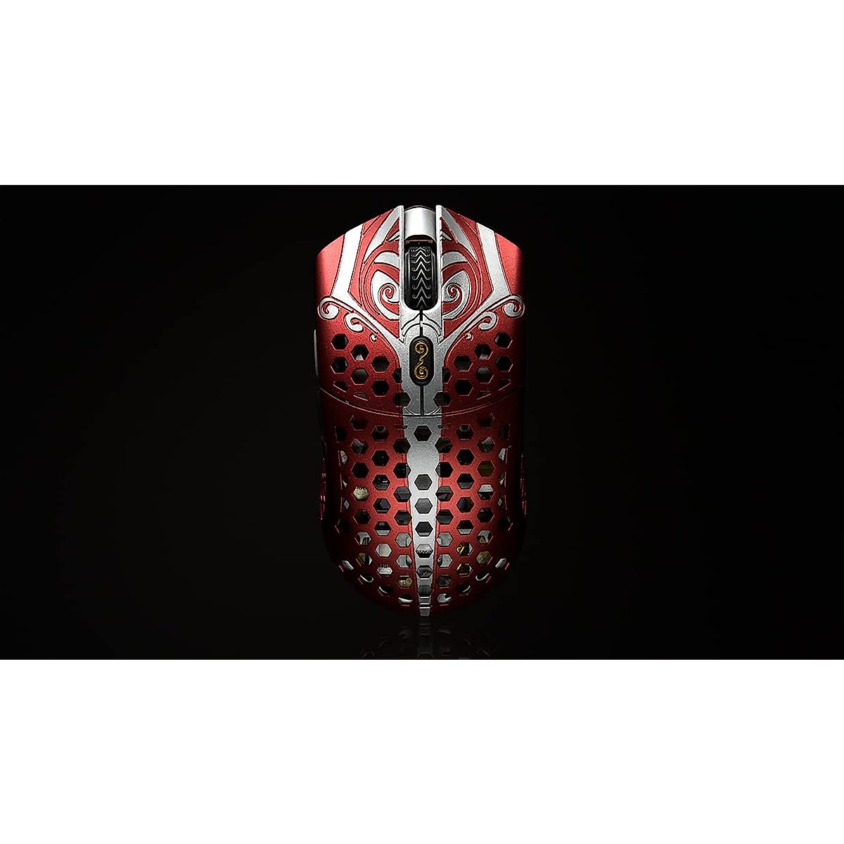 Finalmouse Starlight-12 Wireless Gaming Mouse (Multiple Variations) (Small, Ares, Red)