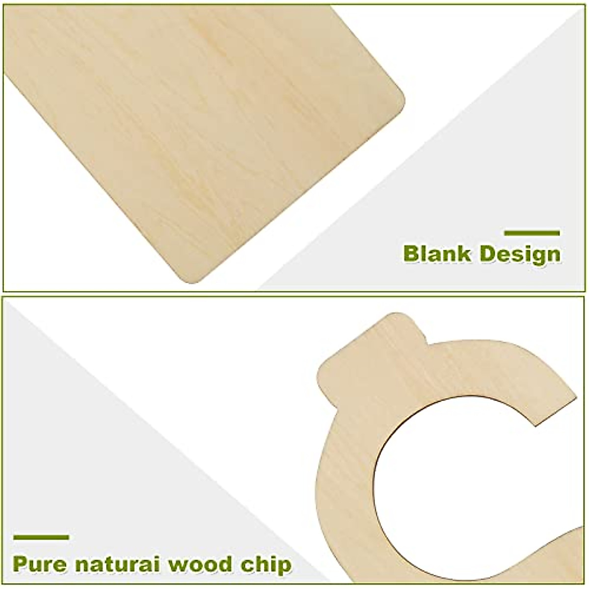 21 Pack Blank Clothing Rack Divider, Wooden Closet Size Divider, Baby Closet Dividers Hanging Closet Dividers for Home Nursery Baby Clothes