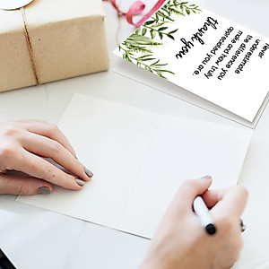 Naixiwen Employee Thank You Card, Appreciation Card for Coworker Boss Staff, Never Underestimate The Different You Make...