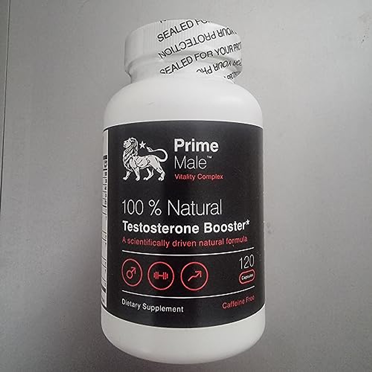 Prime Male Natural Testosterone Booster 120 Capsules