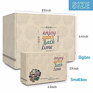 INTEYE Organic Bath Bombs Gift Set, 24 Handmade Fizzies Rich in Essential Oil, Moisturize Dry Skin, Gifts idea for Kids, Her/Him, Wife/Girlfriend, Birthday, Christmas, Mothers Day