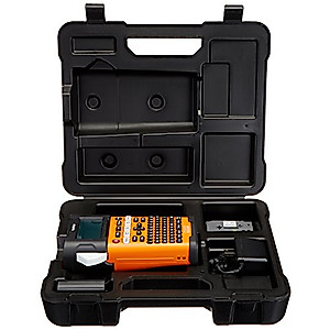 Brother PTE300 Handheld Industrial Laminate Label Printer with Li-ion Battery and Carry Case - Up to 18mm Labels