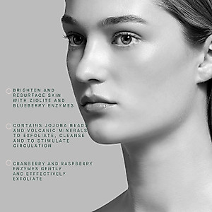 Arcona Cranberry Gommage - Award Winning Natural Exfoliating Face Scrub for Deep Cleansing & Pore Refining - Facial Scrubs for Women, Exfoliation with Enzymes & Minerals, 3.4 oz, Made In The USA