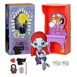 SWEET SEAMS Disney Single Pack Bundle: The Nightmare Before Christmas - Sally & Alice in Wonderland 6" Soft Rag Dolls and Playsets