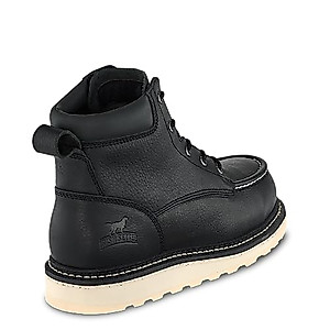 Irish Setter, Ashby, Men's, 6", Aluminum Safety Toe, Work Boot, Black, 12 EE (Wide)