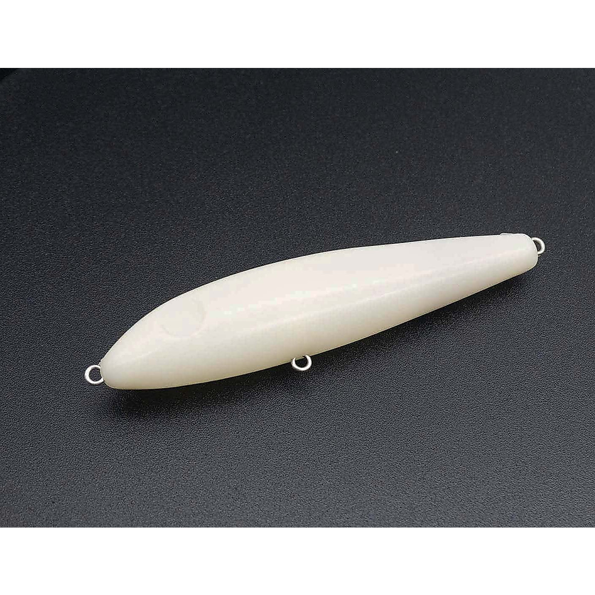 10PCS Unpainted Fishing Pencilbait 9.7cm 9.83g Lipless Popperbaits Artificial Fishing Tackle 8006 with 9mm Free 3D Fishing Eye