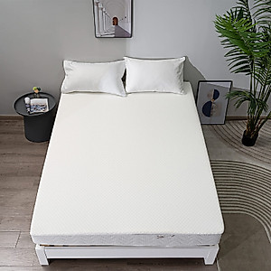 3 in 1 Wedge Bed Mattress Elevator, Topper or Under Bed Leg Elevation 7-Inch Incline Foam Support, Ideal Wedge Mattress for Acid Reflux, Neck & Back Pain, Heartburn, Germs, Snoring, Queen