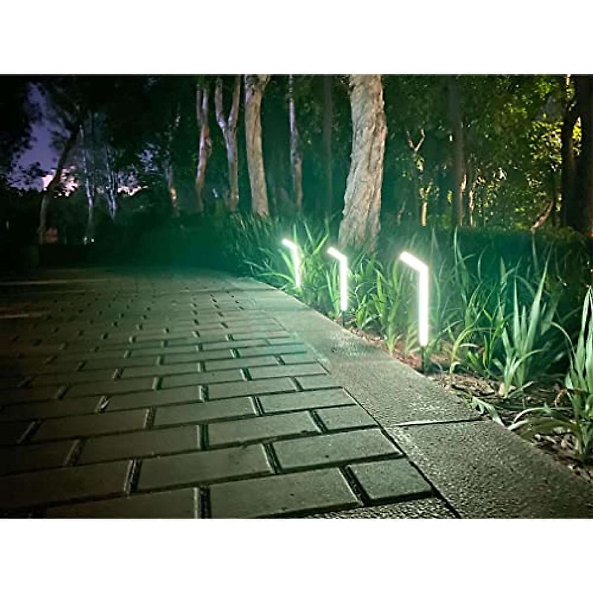COVOART Christmas RGBIC Landscape Pathway Lights, Color Changing Led Landscape Path Lighting, Dream Color Effects LED Garden Lights, IP67 Waterproof for Lawn Patio Yard Walkway Driveway, 3 Pack