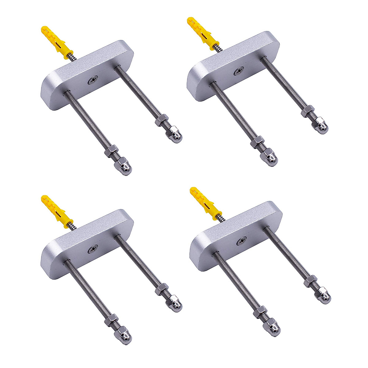 YYST Skateboard Floating Deck Display Skateboard Floating Wall Mount Long Board Wall Hanger- Patent Pending - Type A (4)