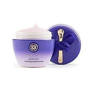 TATCHA Ageless Enriching Renewal Cream: Moisturizing Skin Cream for Firmer Skin to Reduce Appearance of Fine Lines and Wrinkles (1.86 oz)