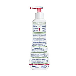 Mustela Baby Soothing Cleansing Gel - Fragrance-Free Hair & Body Wash for Very Sensitive Skin - with Natural Avocado Perseose & Schizandra Berry - 10.14 fl. oz.