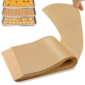 200 PCS Freeze Dryer Tray Mats for Harvest Right Freeze Dryer Large Trays, Non-Stick Baking Mats One-Off Parchment Paper Accessories Compatible with Harvest Right Freeze Dryer Trays (19.9" x 8.4")