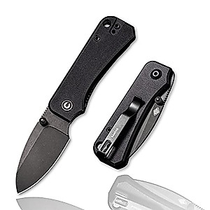 CIVIVI Baby Banter Pocket Folding Knife for EDC, 2.34" Blade Small Knife with Titanium Thumb Stud Opener C19068S-2