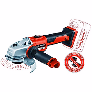 Einhell Axxio Power X-Change 18-Volt Cordless 5-Inch, Brushless Mmotor, 8500 RPM, Angle Grinder/Cutoff Tool for Grinding and Cutting, w/Quick Adjust Disc Guard