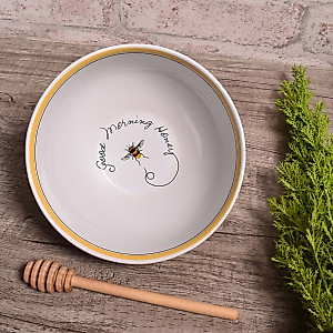 Mary Lake-Thompson Good Morning Honey Bee 5-3/4" Ceramic Cereal Bowl
