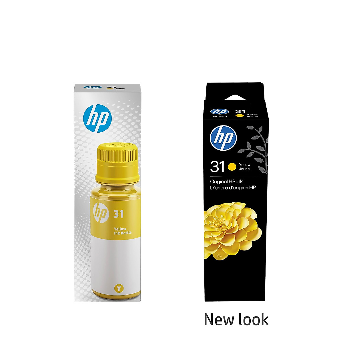HP 31 | Ink Bottle | Yellow |Up to 8,000 pages per bottle|Works with HP Smart Tank Plus 651 and HP Smart Tank Plus 551 | 1VU28AN