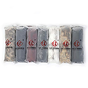 LA CARRIE Women Faux Fur Plush Leg Warmers Short Furry Fuzzy Leg Cuffs Girls Winter Knitted Boot(Black)