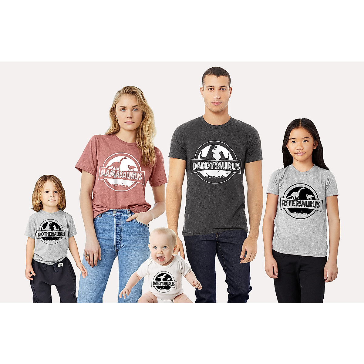 Teeny Fox Daddysaurus Daddy Saurus Dinosaur Family Cute Matching Outfits Shirts