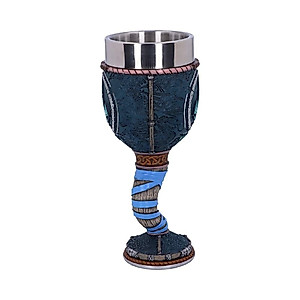 Nemesis Now Officially Licensed Assassins Creed Valhalla Viking Game Goblet, Resin w. Stainless Steel