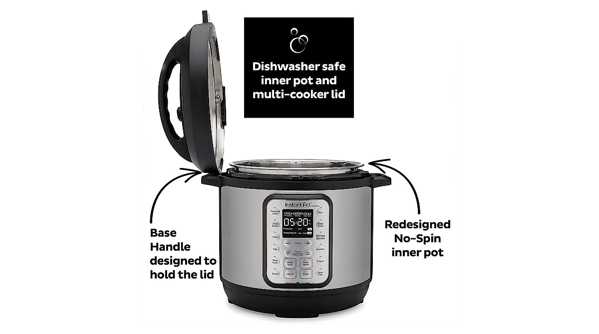 Instant Pot Duo Plus 9-in-1: Versatile 6 Qt Electric Cooker