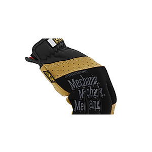 Mechanix Wear: Material4X FastFit Work Gloves (Medium, Brown/Black)