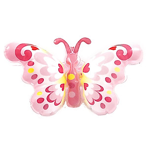 Henbrandt New Inflatable Butterfly Toy On Wrist Band Bracelet Hb