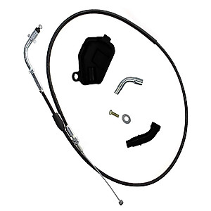 TRX 450 Carburetor Replace for Honda Foreman 450 TRX 450 TRX450ES TRX450FE TRX450FM TRX450S 1998-2004 with Base Cover & Screw Free Throttle Cable