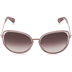 Kate Spade New York Women's Jensen/G/S Cat Eye Sunglasses, Pink, 57mm, 18mm
