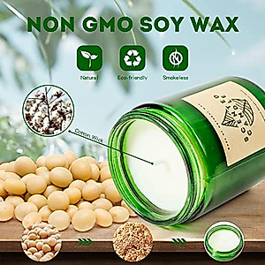 LA BELLEFÉE Bath Bombs & Scented Candles Set, Large Jar Aromatherapy Candles for Home Scented(4 Bathbombs + 3 Candles)