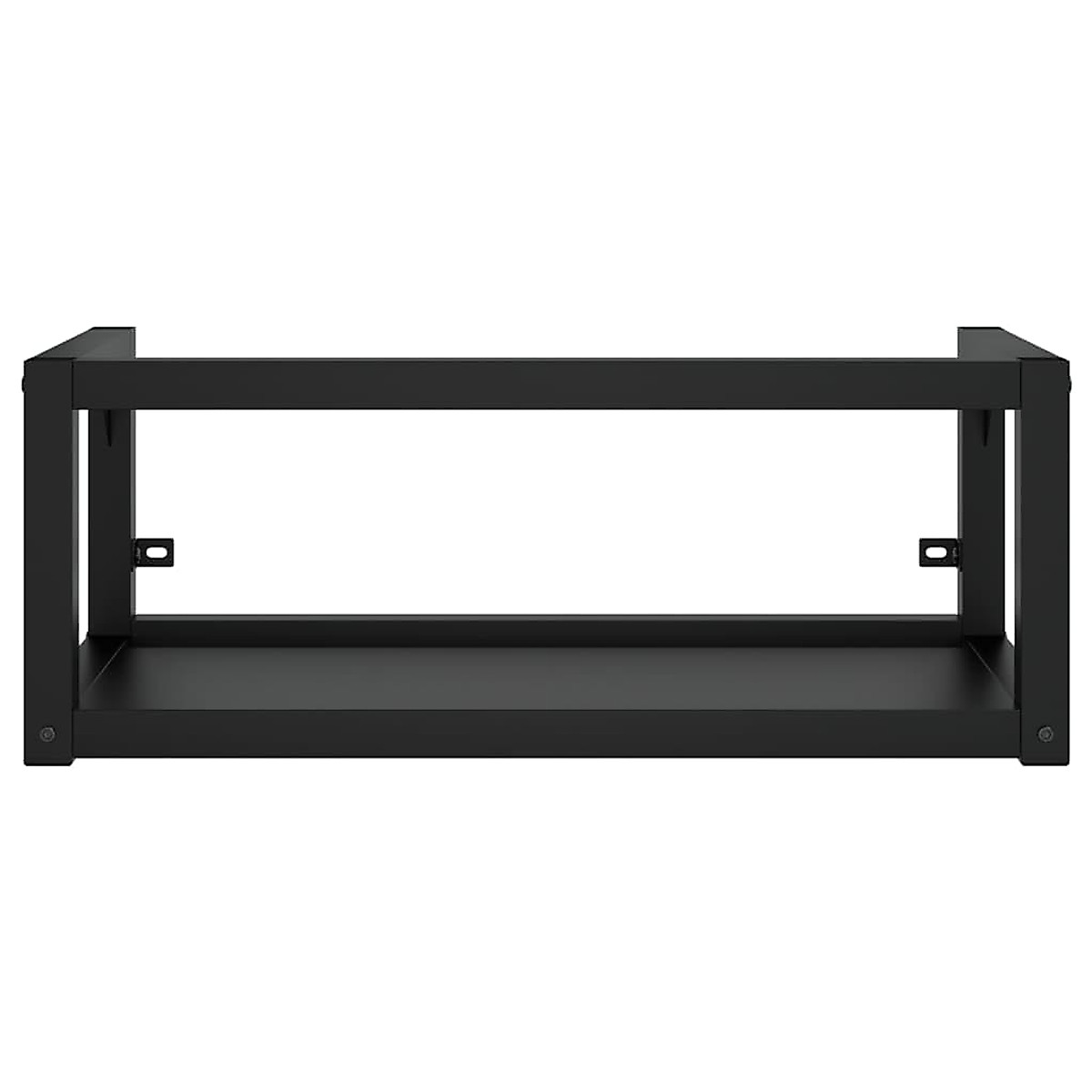 YELWHI Wall-Mounted Bathroom Washbasin Frame Black 31.1" x 15" x 12.2" Iron,WallMounted Bathroom Washbasin Frame: Amplify Storage, Enhance Bathroom Decor Bath Vanities, Bathroom Improvement