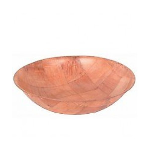 Tiger Chef 6" Woven Wood Bowls 2 DOZ