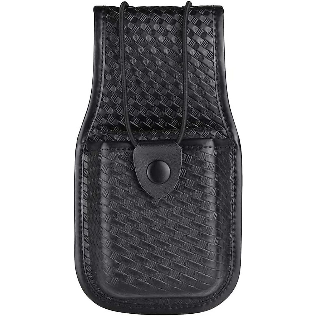 ROCOTACTICAL Basketweave Radio Pouch, Universal Radio Holder Pouch for Law Enforcement Duty Belt