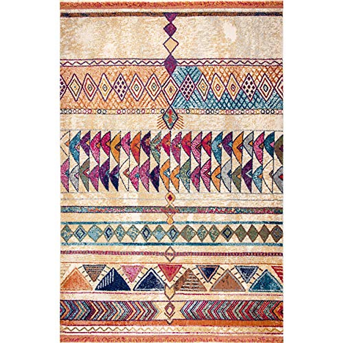nuLOOM Aztec Atzi Area Rug, 5' x 7' 5", Orange