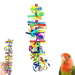 Bonka Bird Toys 1917 Party Small Medium Bird Toy Parrot cage Craft Toys Cages Cockatiel Budgie Lovebird