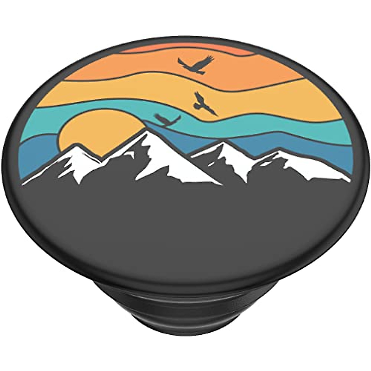 ​​​​PopSockets Phone Grip with Expanding Kickstand, Nature PopGrip - Mountain High
