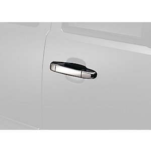 Auto Ventshade 685406 Chrome Door Lever Covers (Handle Only), 4-Door Set for 1999-2006 Silverado & Sierra 1500, Suburban, Tahoe, Yukon | 1999-2004 Silverado & Sierra 2500 | 2001-2006 Silverado & Sierra 2500HD, 3500 | 2002-2006 Avalanche 2500 & 2006 Avalan