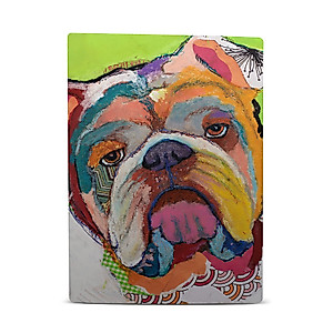 Head Case Designs Officially Licensed Michel Keck Bulldog Art Mix Vinyl Faceplate Sticker Gaming Skin Case Cover Compatible with Sony Playstation 5 PS5 Digital Edition Console