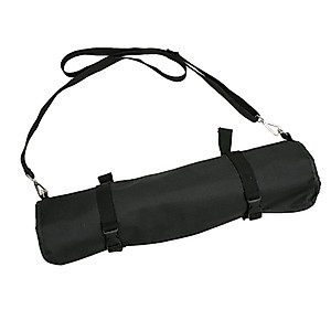 HERSENT Knife Roll, Chef Knife Roll Bag With 17 Slots Can Holds13 Knives,1 Meat Cleaver, And 3 Utensil Pockets,Durable Knife Case With Handle, Shoulder Strap & Zippered Mesh Pocket Holder