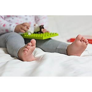 Snoozzz'n Boys Girls Toddler Little Kids Unisex Cotton Stretch Snug Fitting Long Pant Leggings -Multi Packs