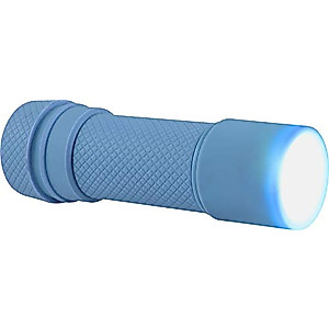 Enbrighten, Teal, 2 in 1 LED Combo Lantern, Flashlight, Task Light, Battery Operated, 200 Lumens, High/Low/Off, Table Lamp, Desk, Camping, Emergency, Storm, 57809