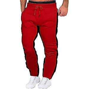 Clearance Plaid Pants Mens Big And Tall Mens Tactical Cargo Pants Joggers With Zip Pockets Mens Winter Sweatpants Tailored Suit Pants Sweat Track Pants Jeans Skinny Fit
