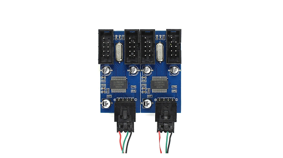 Dimphongshek 9 Pin USB Splitter Cable - 2-in-1 Connector