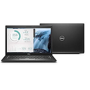 Dell Latitude 7480 Business UltraBook - 14-inch Touchscreen Display, Intel Core i5-6300U 2.4 GHz 256GB SSD, 16GB DDR4, Webcam, Bluetooth, Windows 10 Professiona (Renewed)