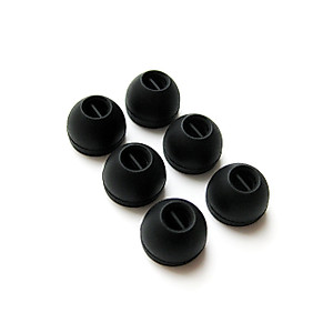 6pcs - (M) Medium Replacement Set Earbuds Eartips Compatible with Sennheiser IE Series, CX Series, CXC Series, CXL Series, OCX Series, and MM Series in Ear Earphone Headsets