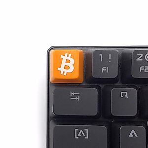 Capsmiths Bitcoin BTC Artisan Keycap - MX Mechanical Gaming Keyboards