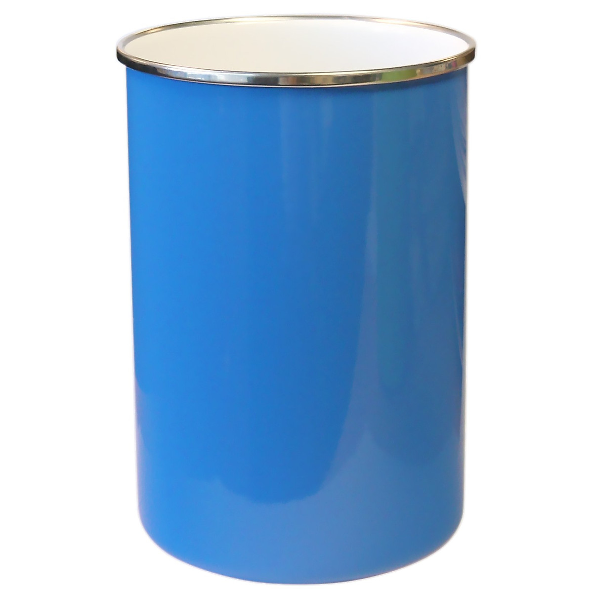 Reston Lloyd Calypso Basics by Enamel on Steel Utensil Holder, Azure, Standard