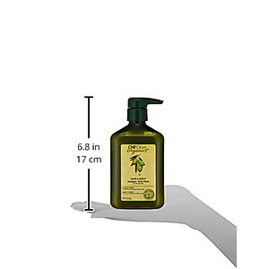 CHI Naturals with Olive Oil Hair Shampoo and Body Wash, 11.5oz