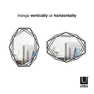 Umbra Prisma Wall Mirror,Black